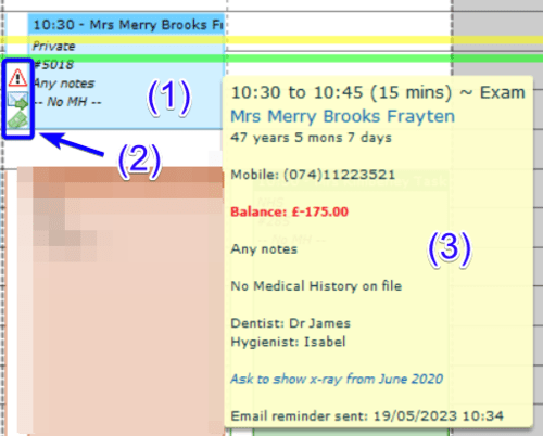 Appointments | DentalPlus Documentation*